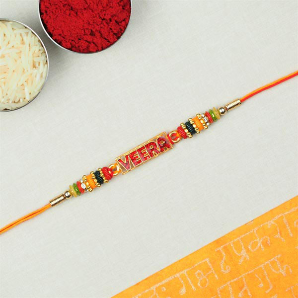 Send Traditional Punjabi Veera Rakhi Online | Rakhibazaar.com