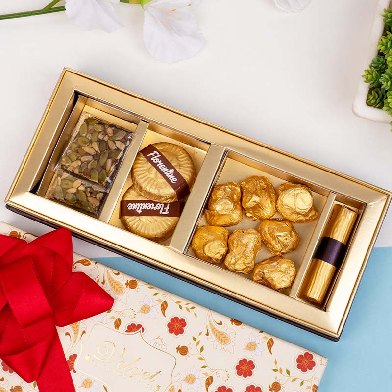 Send Assorted Velvet Chocolates Box Online | Rakhibazaar.com