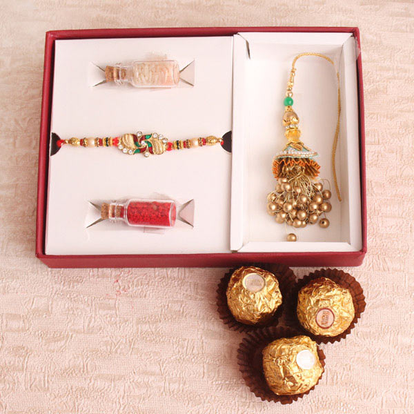 Send Bhaiya Bhabhi Rakhi Box Online | Rakhibazaar.com