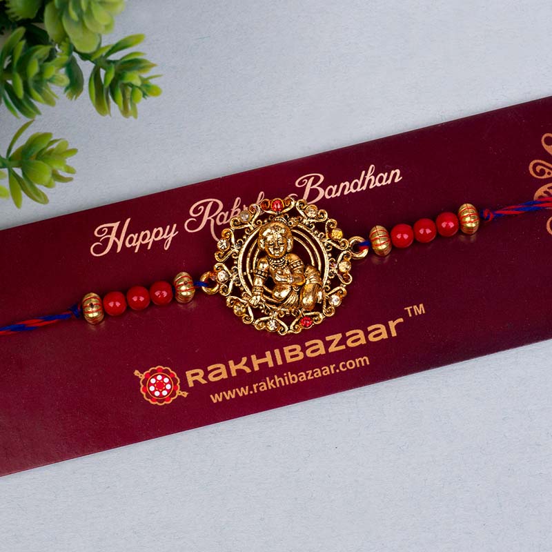 Send Krishna Rakhi with a Combo of Hershey''s Kisses Online ...