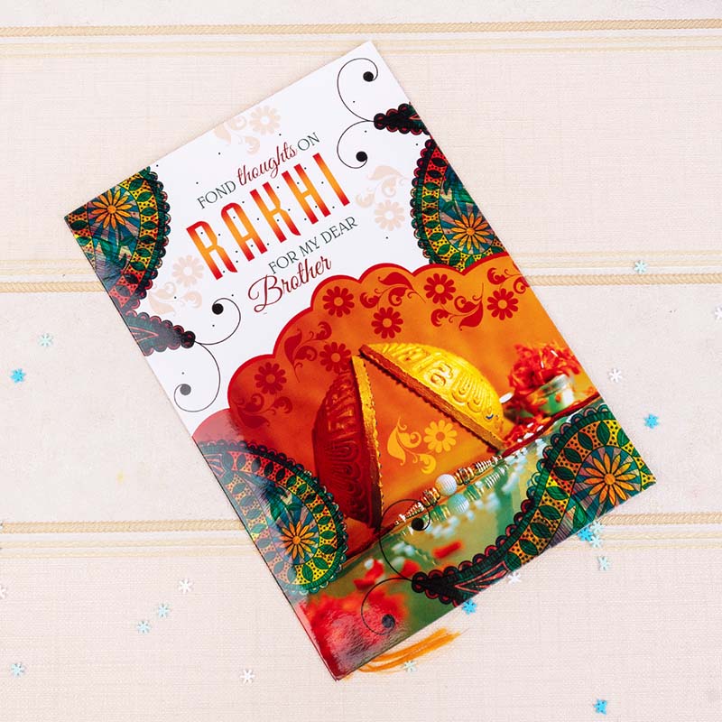 Send Set of 3 Rakhis with Chocolates N Card in Signature Box Online ...