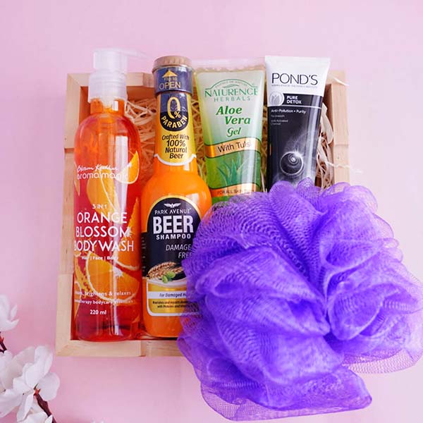 Send Self Care Hamper for Her Online | Rakhibazaar.com