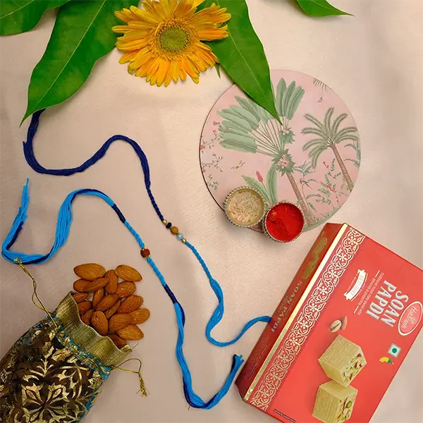 Send Enchanted Aura Rakhi Set Online | Rakhibazaar.com